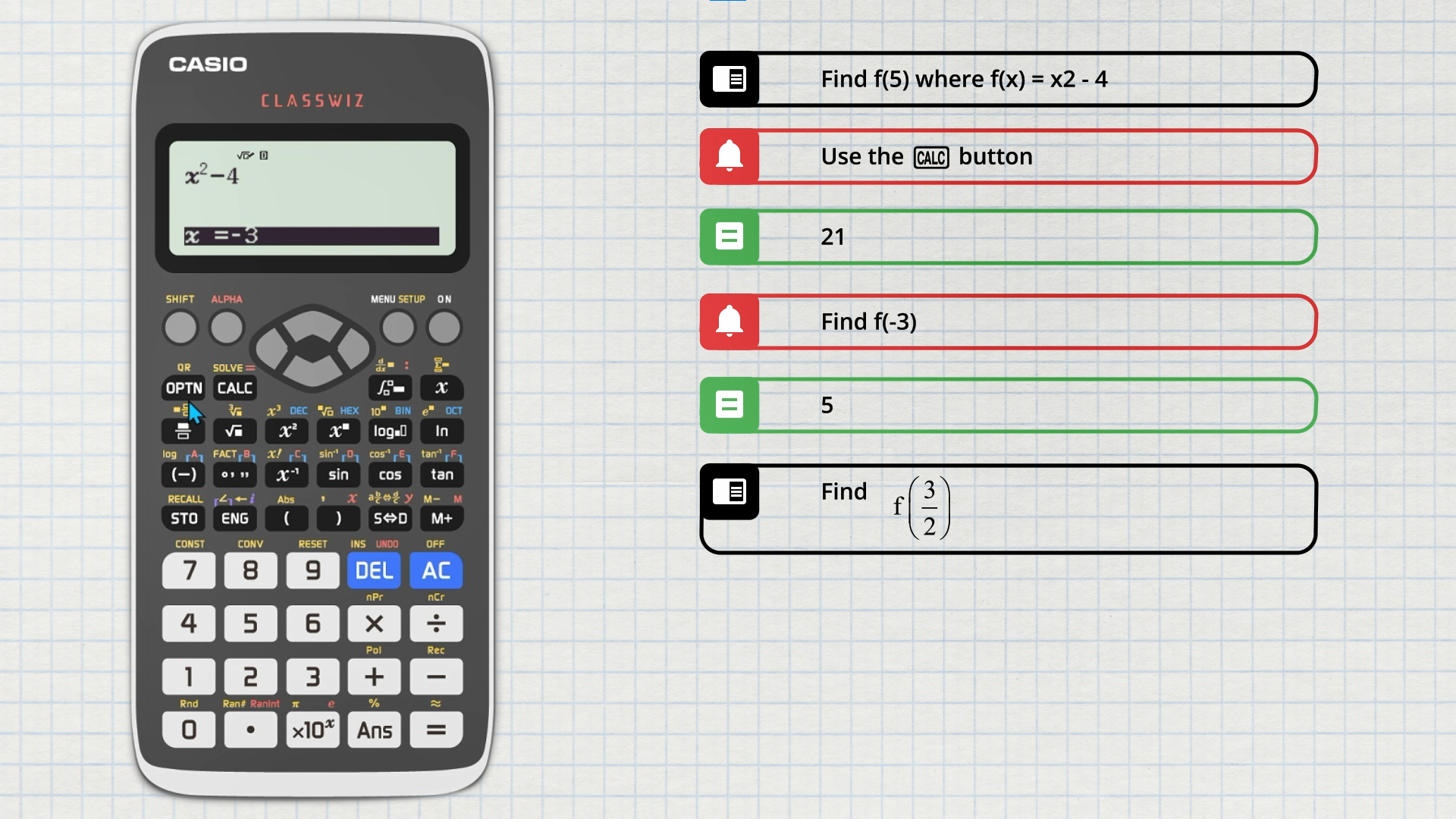 Calc Function - Casio Calculators
