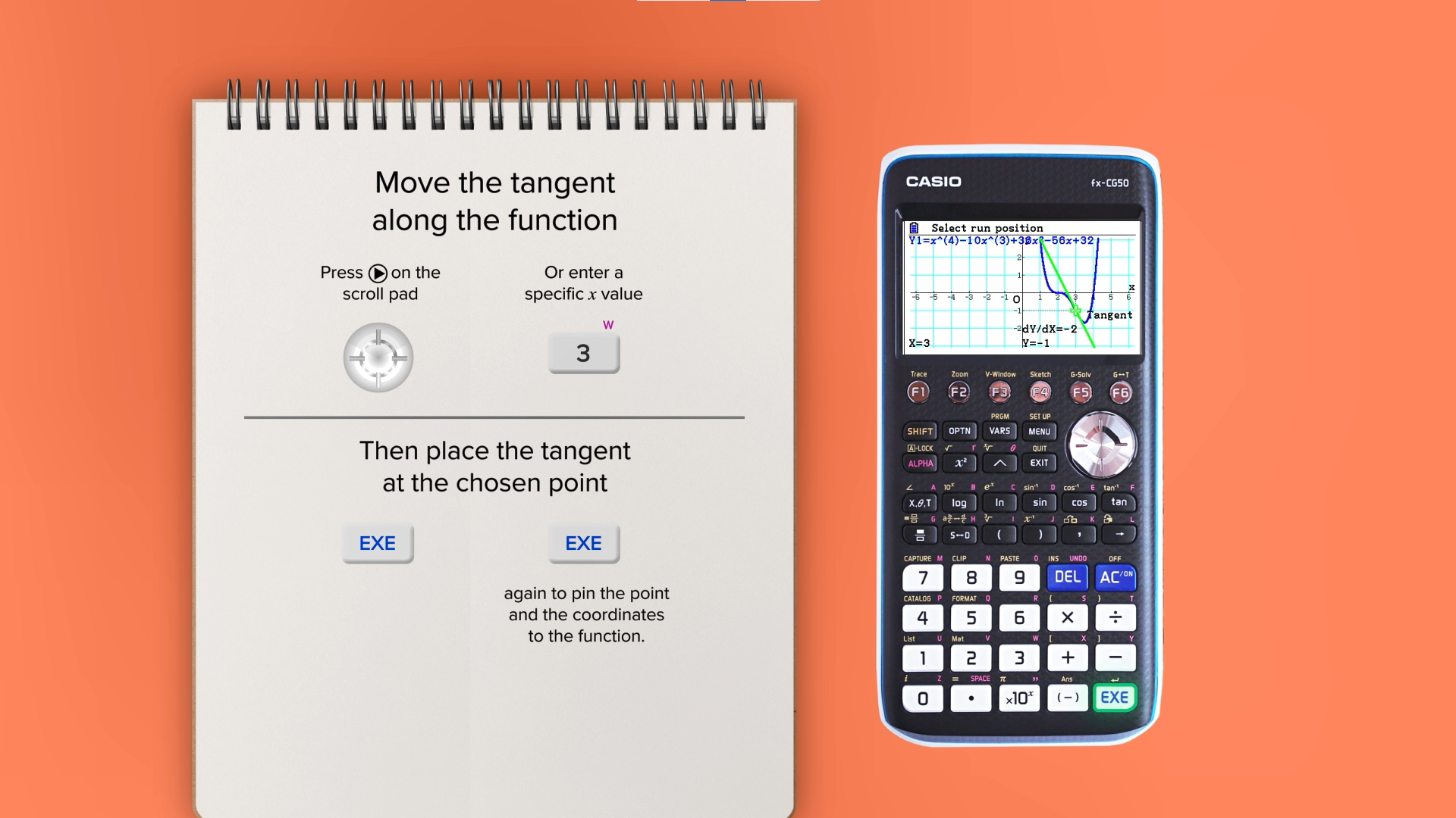 Tangent Line Graph Calculator