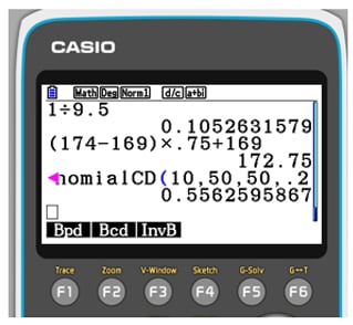 Using the fx-CG50 for Statistics - Casio Calculators