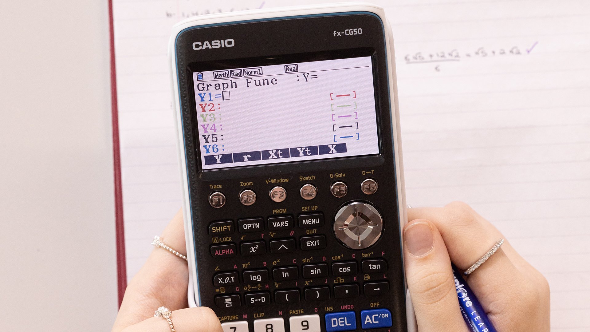 fx-CG50 training sample terms and conditions - Casio Calculators