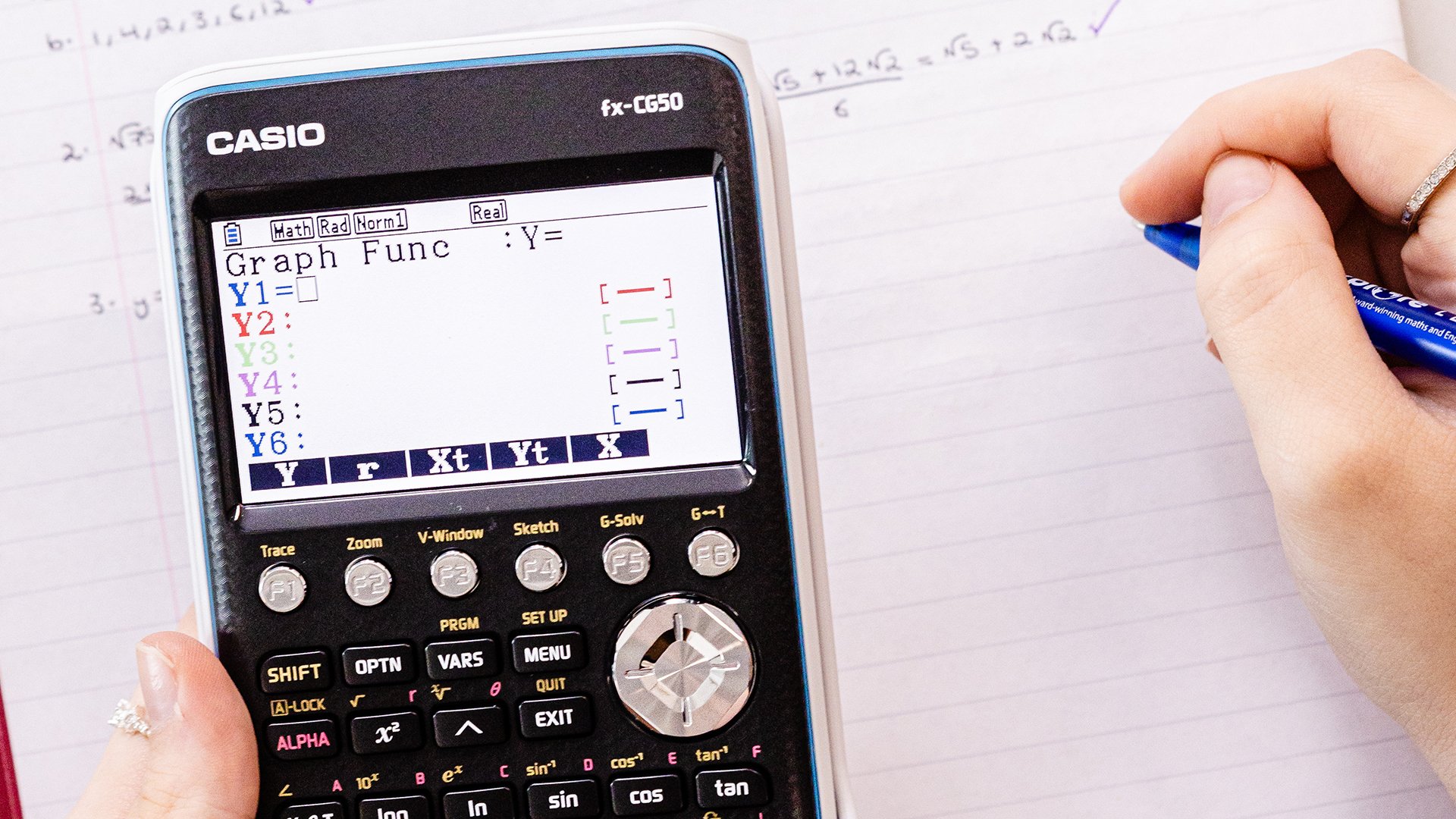 Training - individuals - fx-CG50 training calculator request - Casio ...