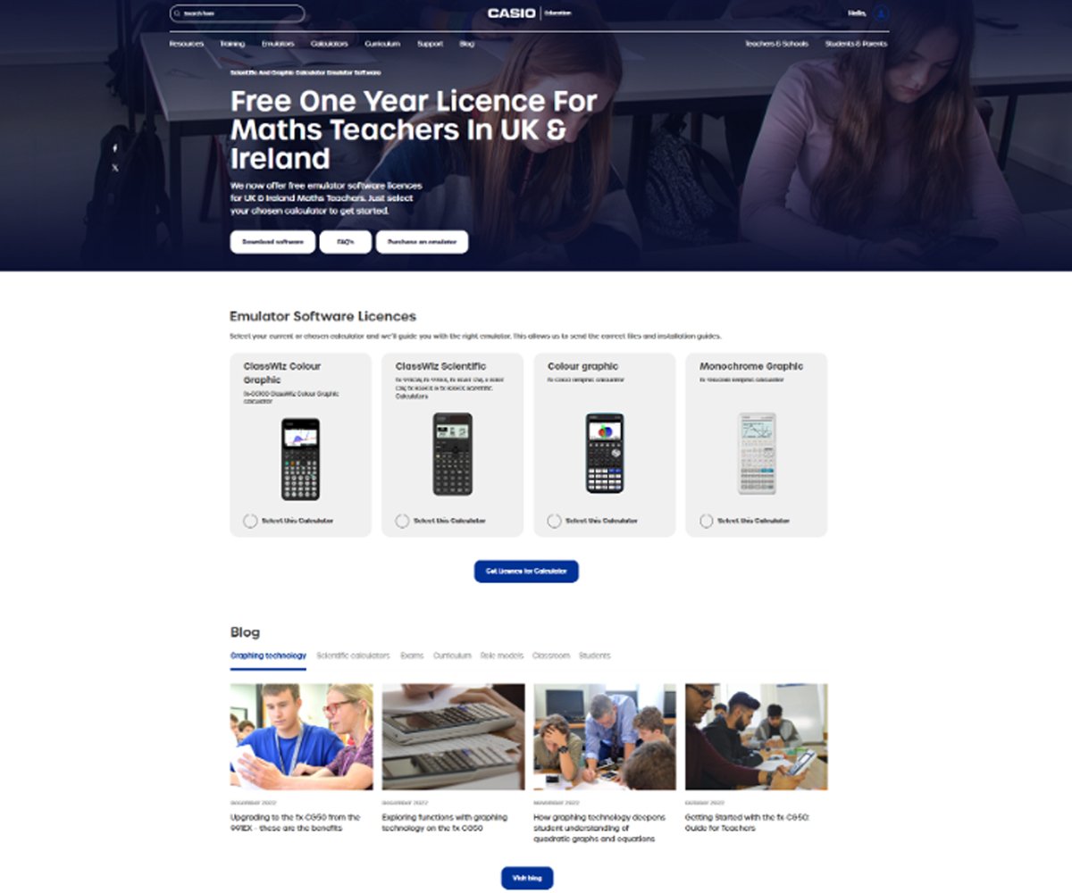 Campaign - ClassPad - get started - Casio Calculators