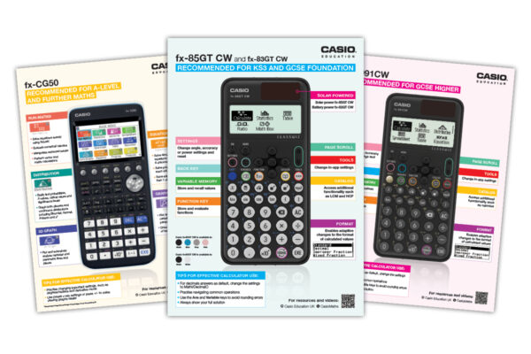 Campaign - Poster Packs - Casio Calculators